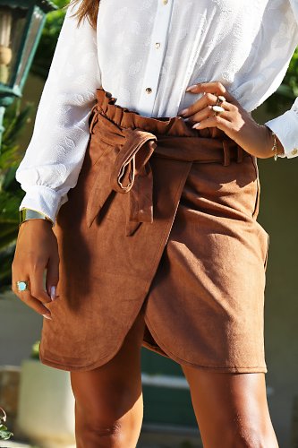 Jupe camel Sandra - Jennyline